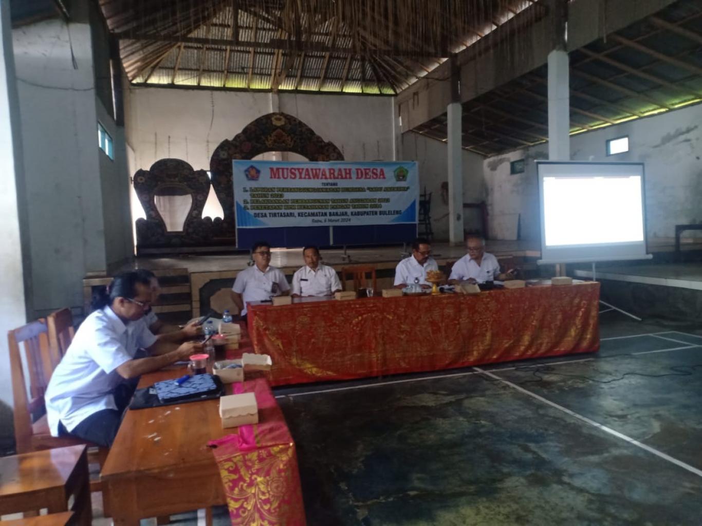 MUSYAWARAH DESA - Website Desa Tirtasari