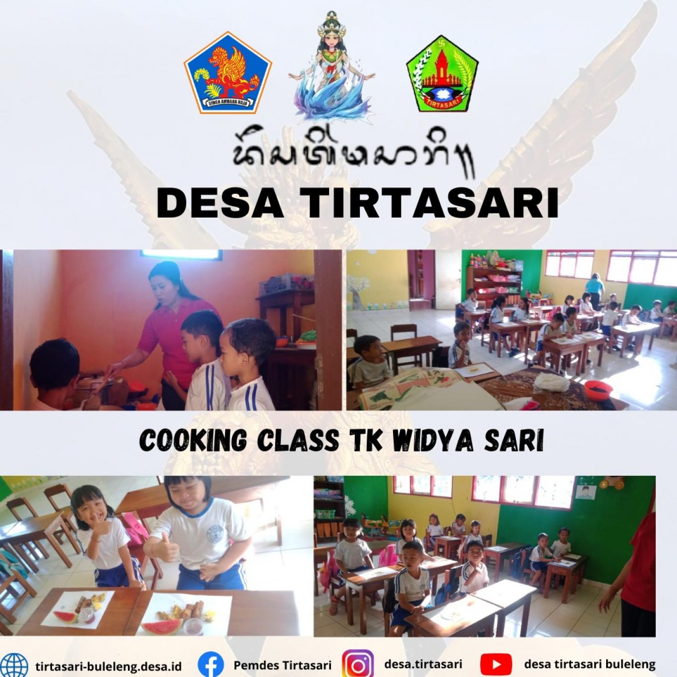 COOKING CLASS TK WIDYA SARI - Website Desa Tirtasari
